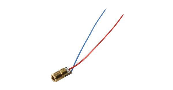 6mm Laser LED 650nm, 3V 5mW