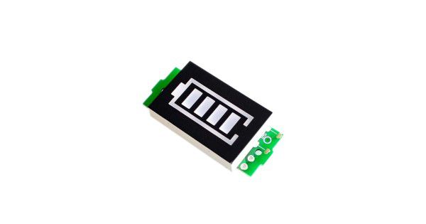 Lithium Battery Voltage Indicator LED Display