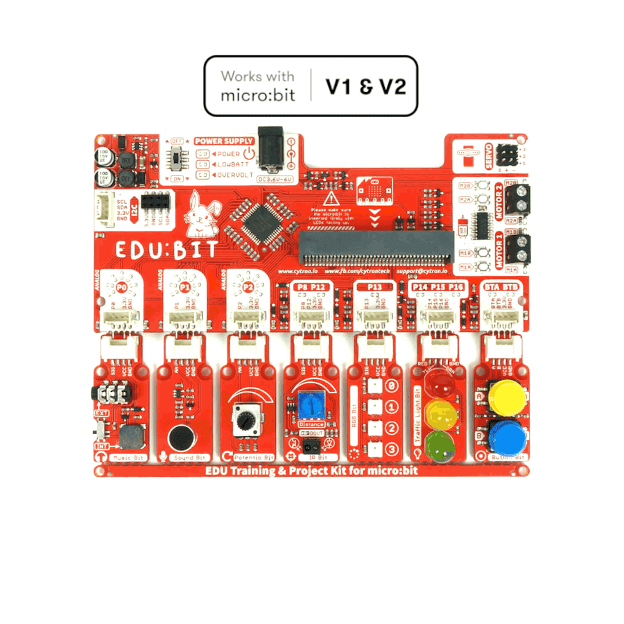 EDU:BIT Training & Project Kit for micro:bit EDU:BIT Training & Project Kit for micro:bit