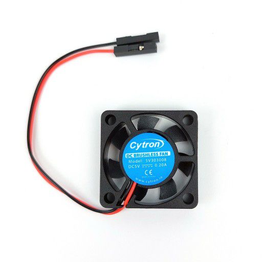 3V-5V 0.2A Cooling Fan for RPi with Screws