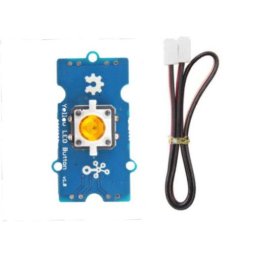 Grove - Yellow LED Button