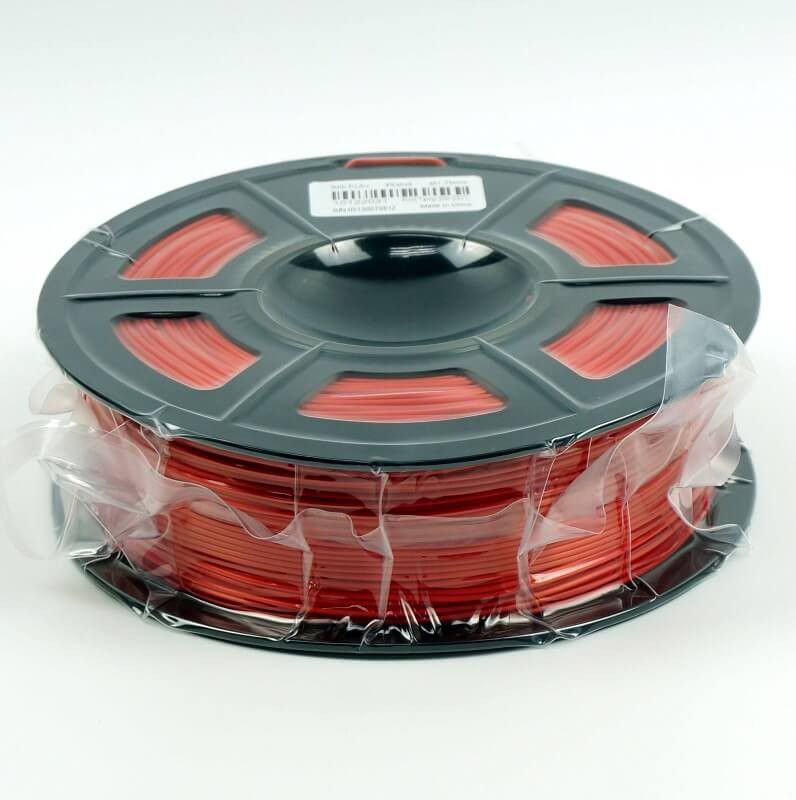 1KG 1.75mm PLA+ Silk Filament (Red)