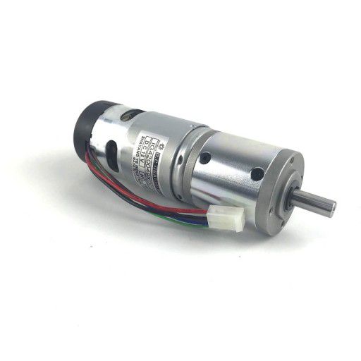 12V 63RPM 20kgfcm Planetary DC Geared Motor with Encoder
