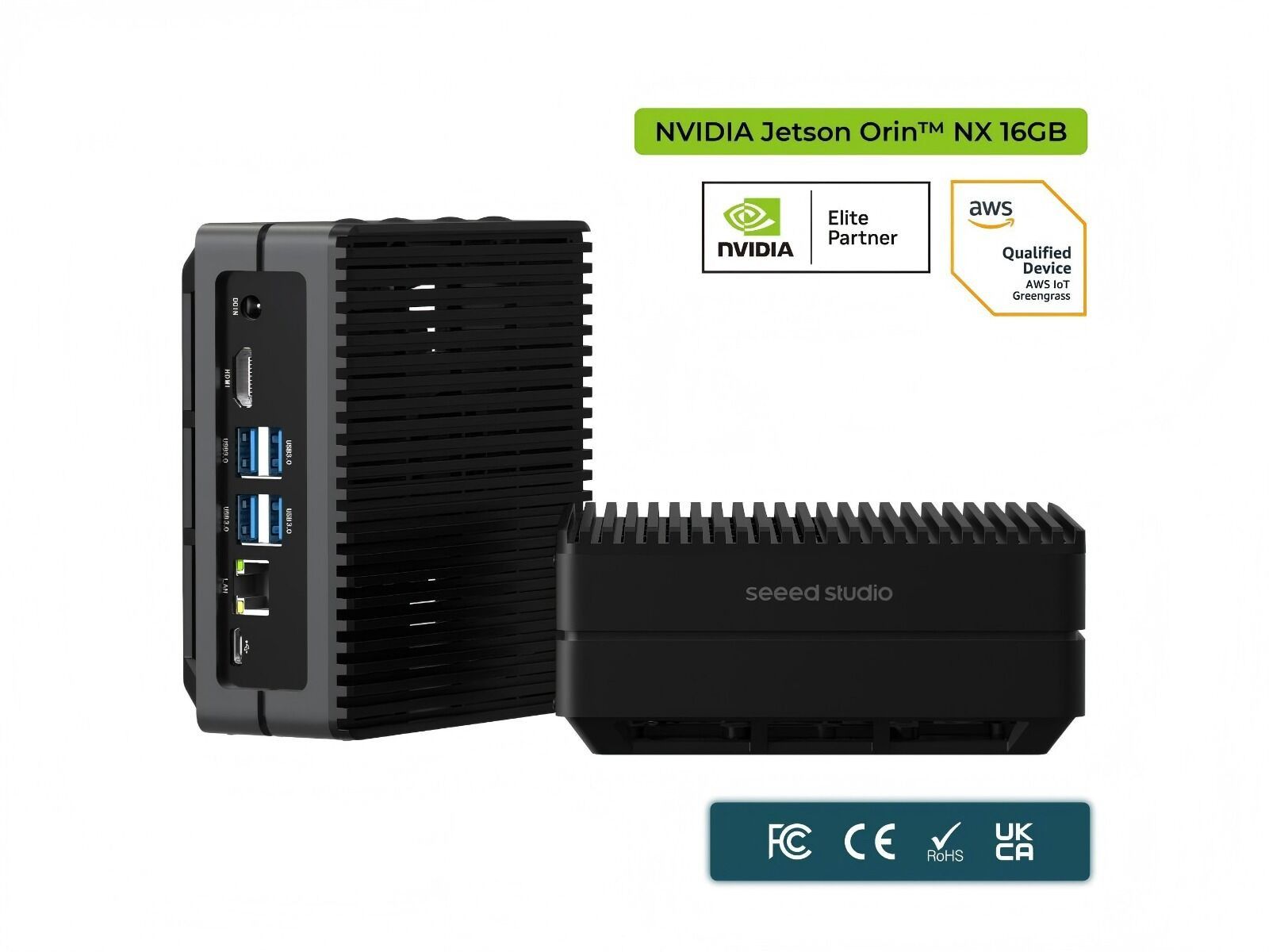 reComputer J4012 - Edge AI Computer with NVIDIA® Jetson™ Orin™ NX 16GB