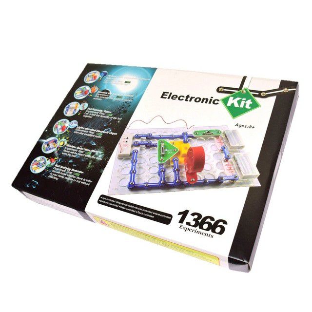 STEM Electronic Kit with 1366 Experiments - English Manual