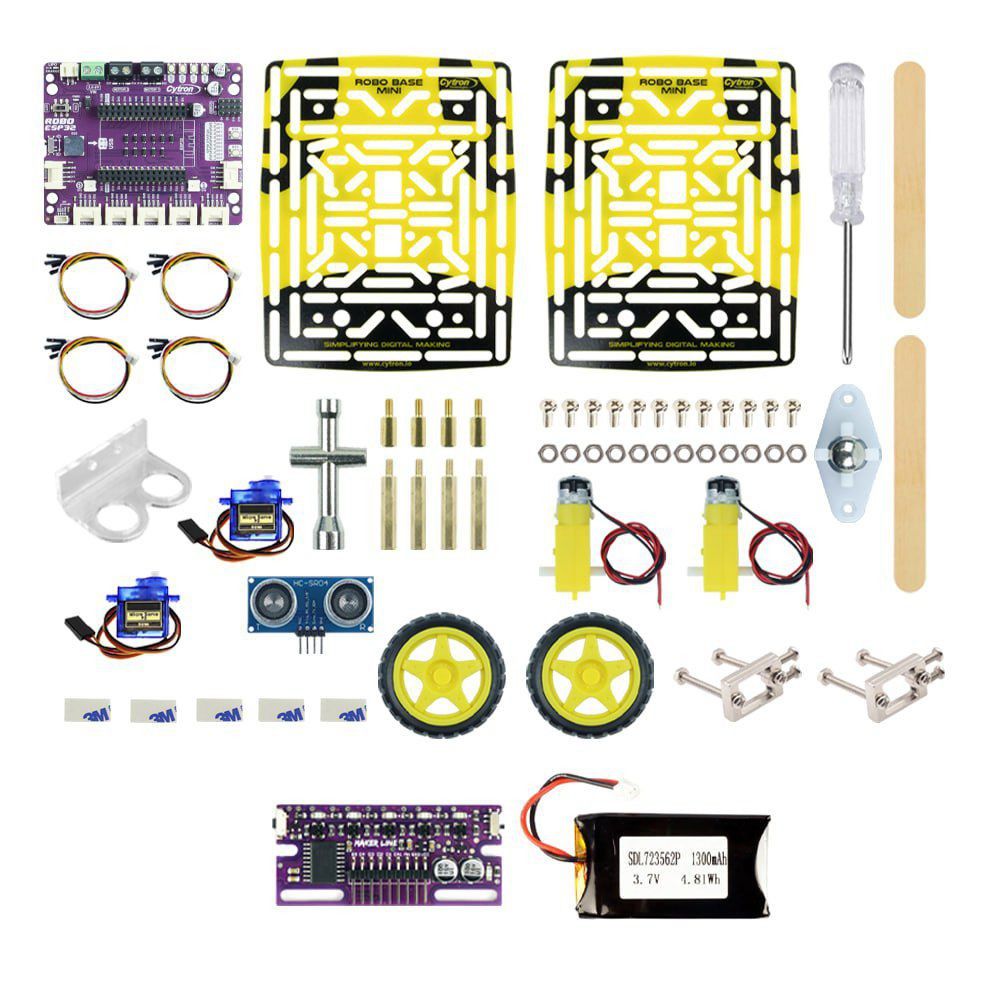 Ojanbot Robotics Kit For Arduino Uno Esp32