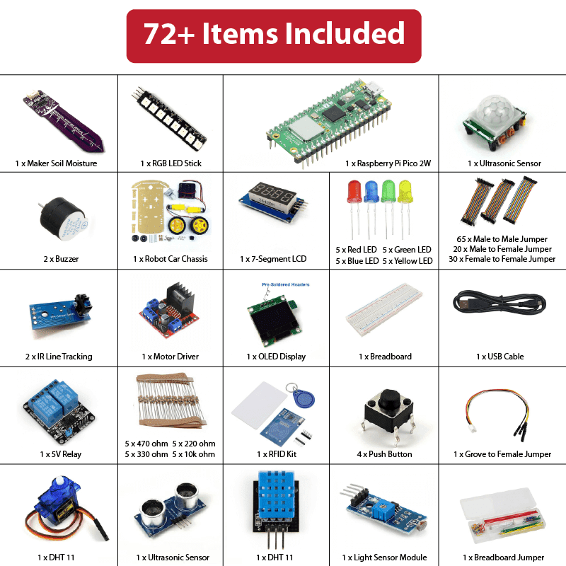NLB Maker Kit using Raspberry Pi Pico 2W