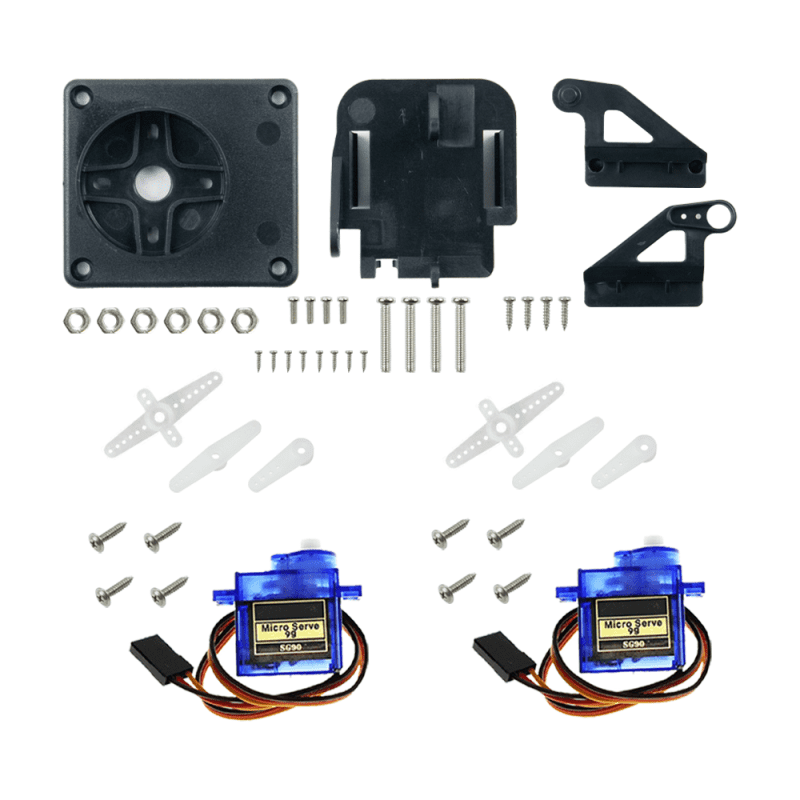 Pan Tilt Servo Kit for Camera (Unassembled)