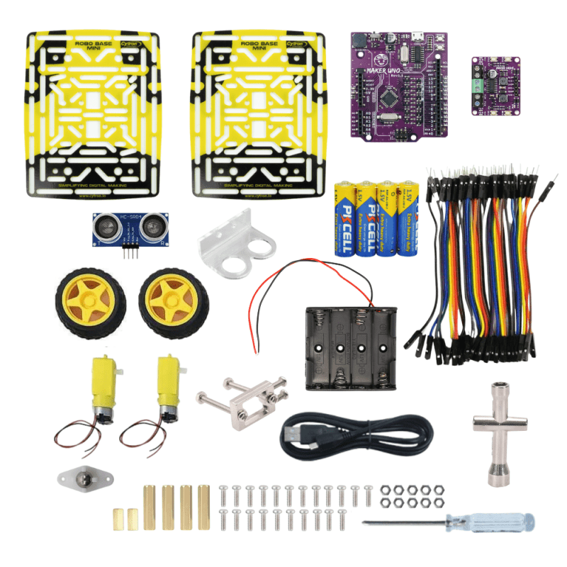 Obstacle Avoidance Mobile Robot Kit