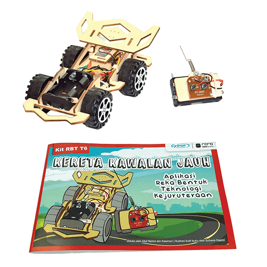 Kereta Kawalan Jauh (5 Set) - Projek RBT SK Tahun 6