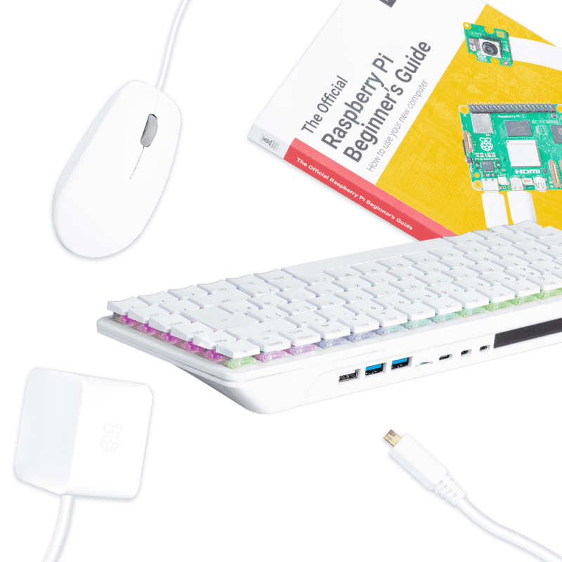 Raspberry Pi 500+ Keyboard Computer and Kit
