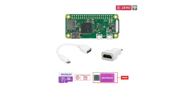 Raspberry Pi Zero W Basic Kit