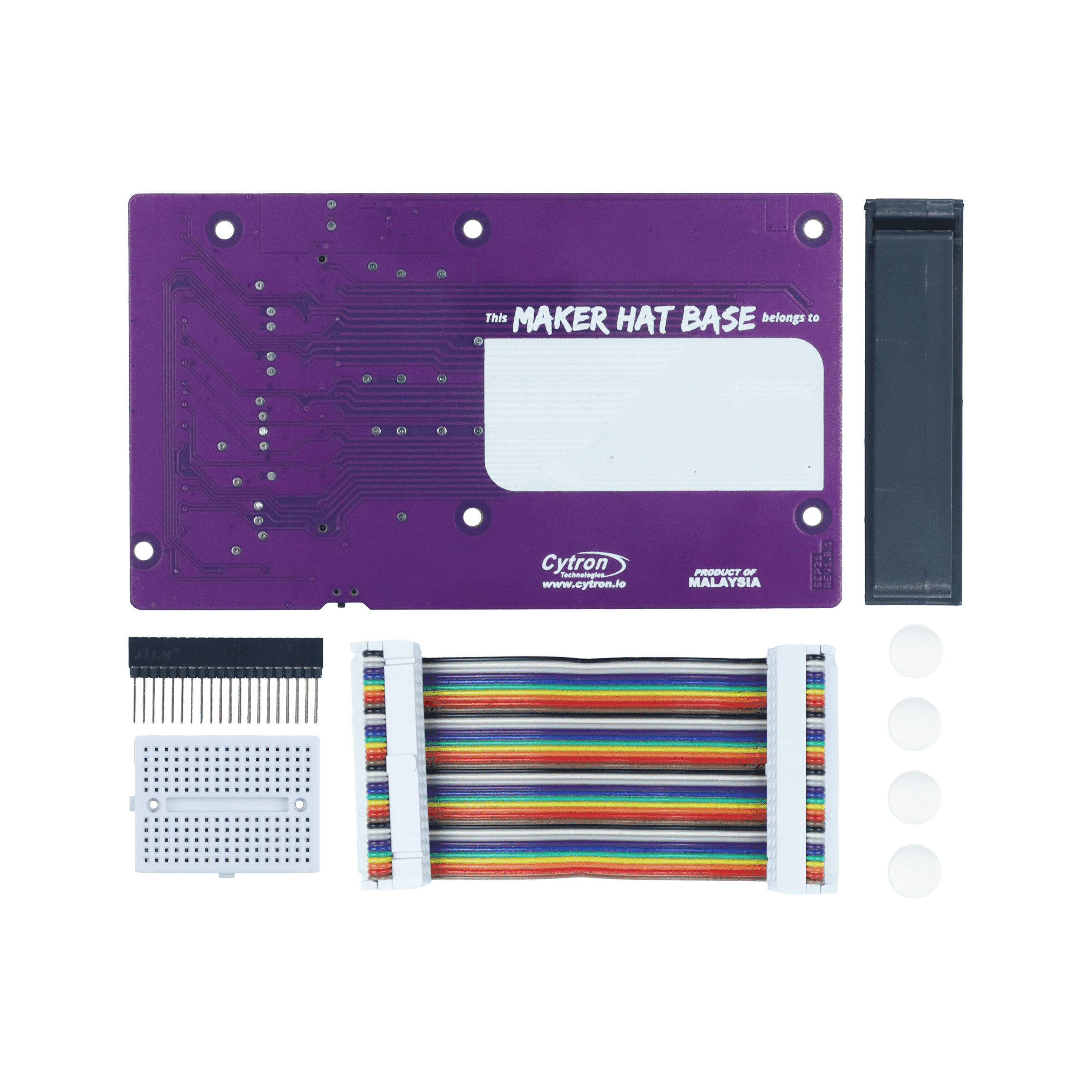 Maker Hat Base - HAT & GPIO Extension for Raspberry Pi 400