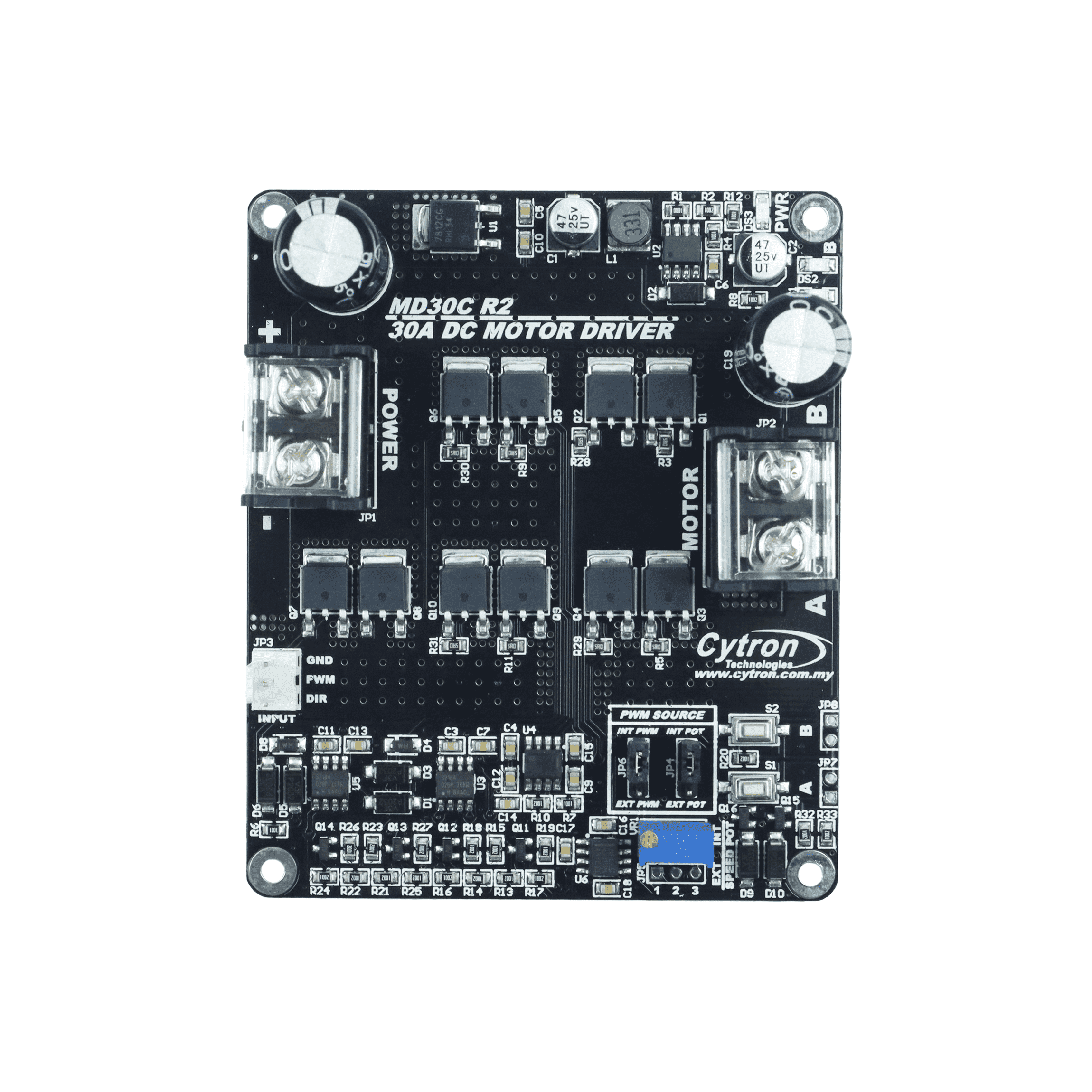 30Amp 5V-30V DC Motor Driver