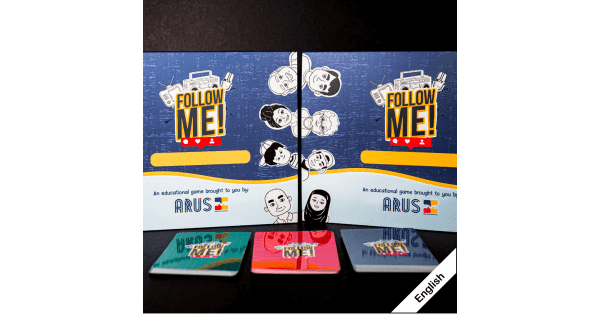 Follow Me Game Card - English