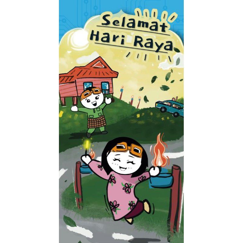 Sampul Duit Raya Versi Maker (10pcs)