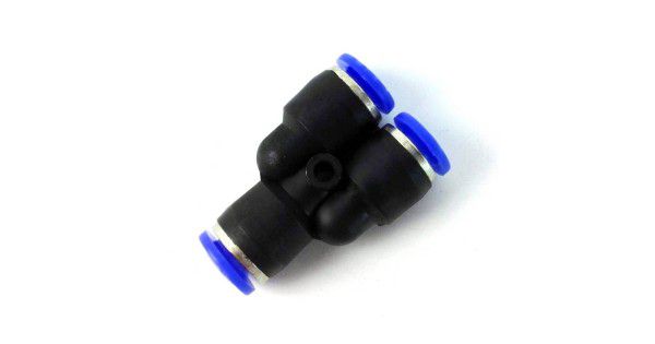 PY6 Pneumatic Union 6mm Y Host Push In Fitting