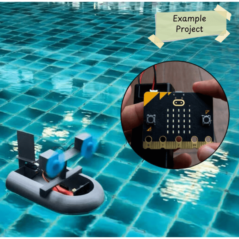 DIY RC Boat Using micro:bit