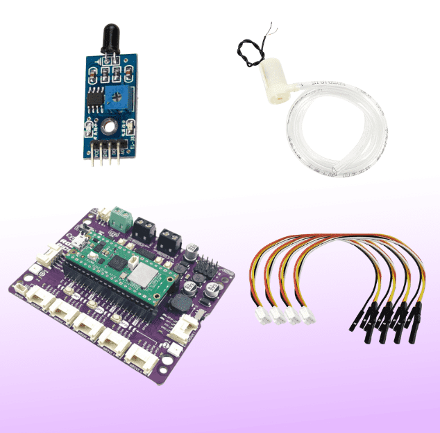 DIY Fire Detection and Suppression with Raspberry Pi Pico