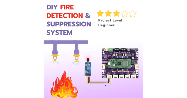 Diy Fire Detection And Suppression With Raspberry Pi Pico