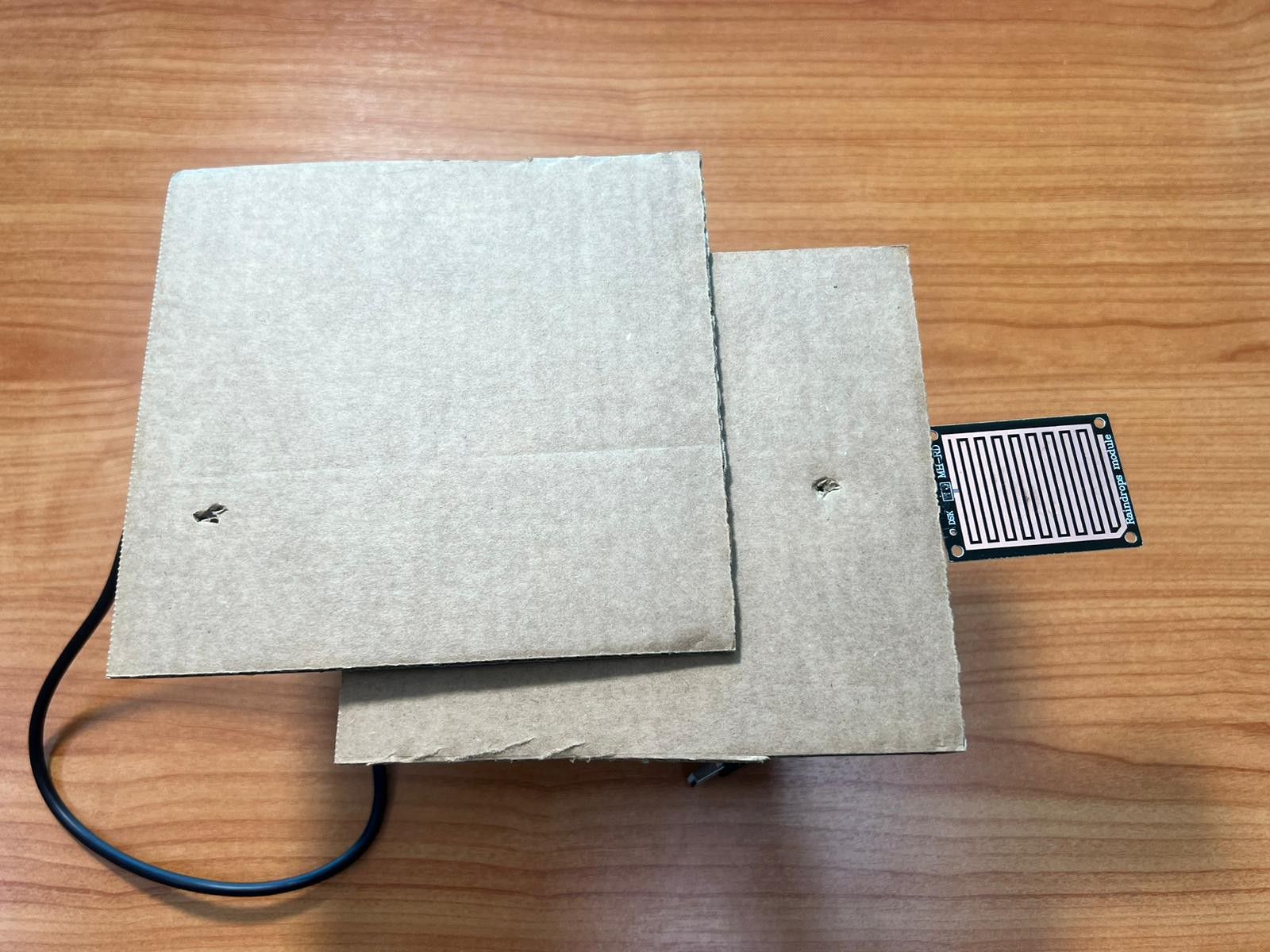 DIY Rain Detector ใช้ Maker UNO & Rain Sensor Module