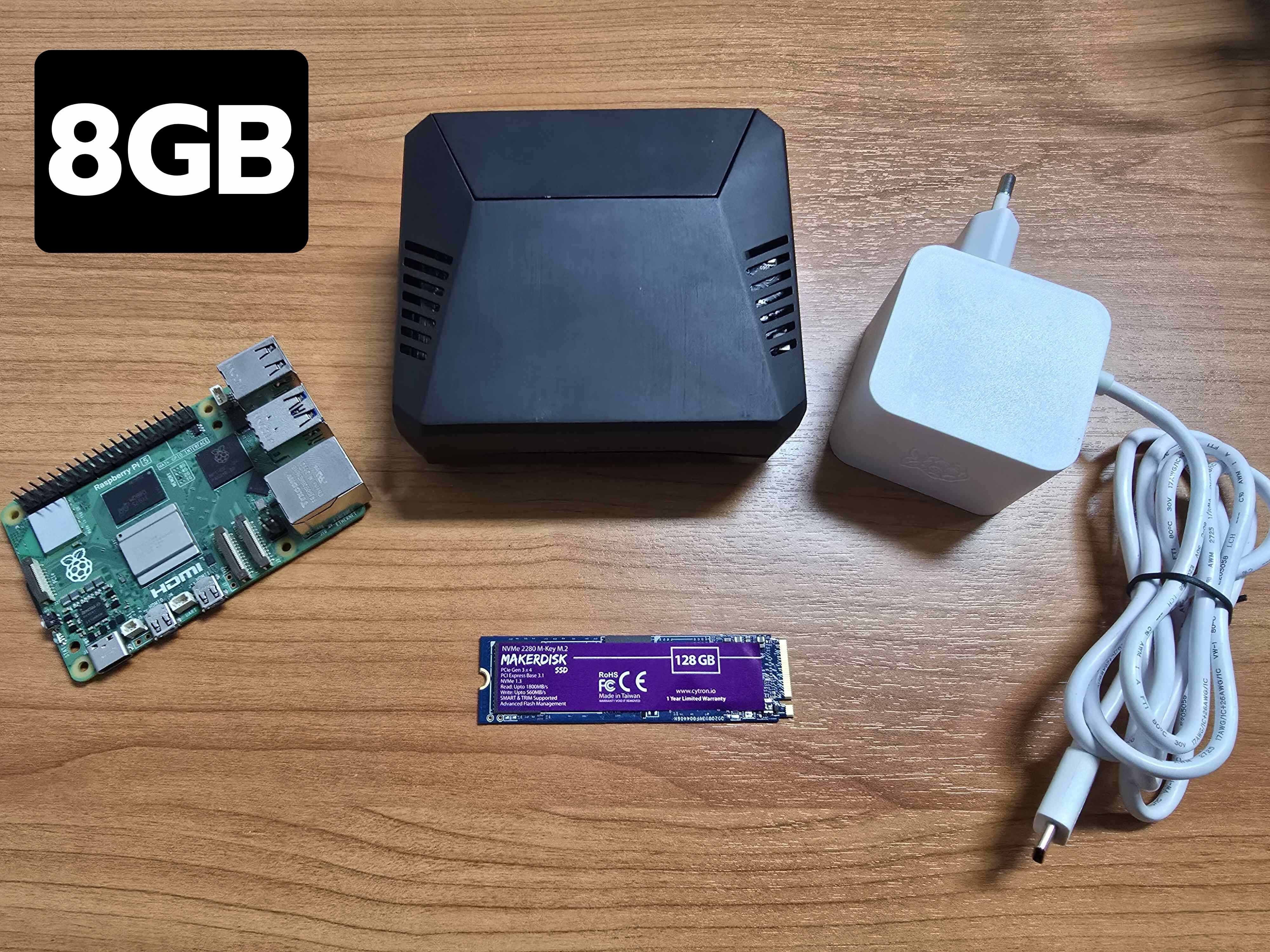 Smart Home Server Kit - Using Raspberry Pi 5 & Home Assistant