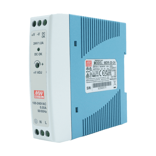 Meanwell Industry DIN Rail Mount Power Supply 24V 24W