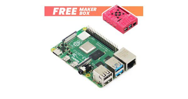 Raspberry Pi 4 Model B 4GB and Kits