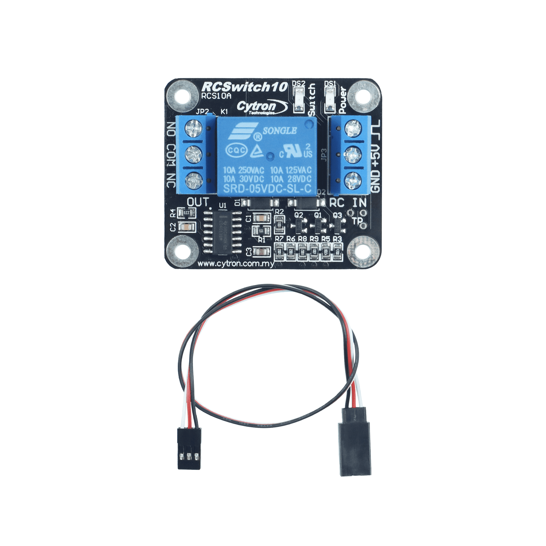 RCSwitch10 - RC controlled Relay Switch