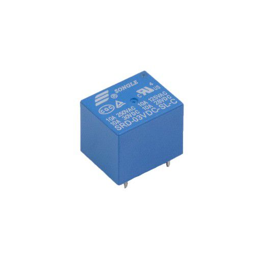 3VDC 10A Single Pole Double Throw Relay