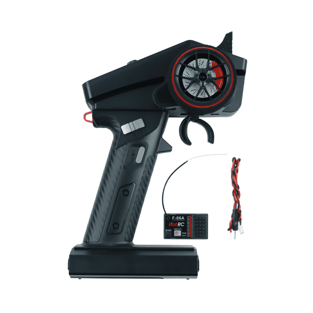 HotRC 6 Channels RC Radio Transmitter and Receiver