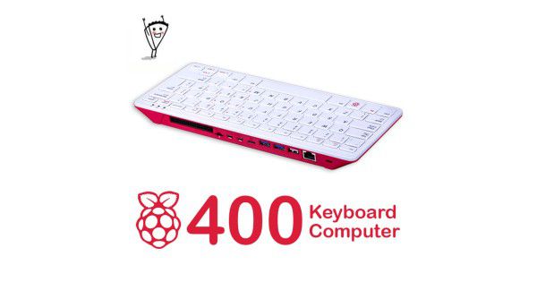 Raspberry Pi 400 Keyboard Computer-US Layout