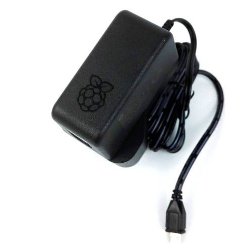 Official RPi PSU 5.1V 2.5A Single Head UK Black