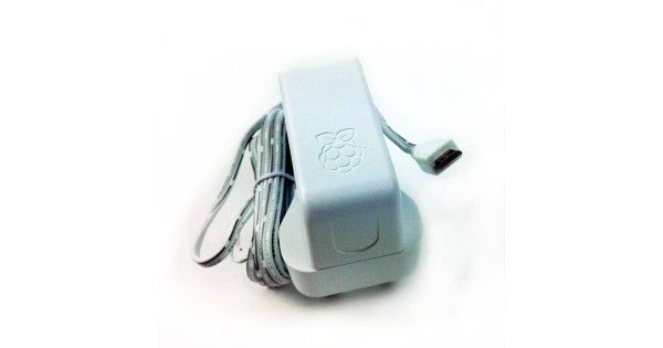 Official RPi PSU 5.1V 2.5A Single Head UK White