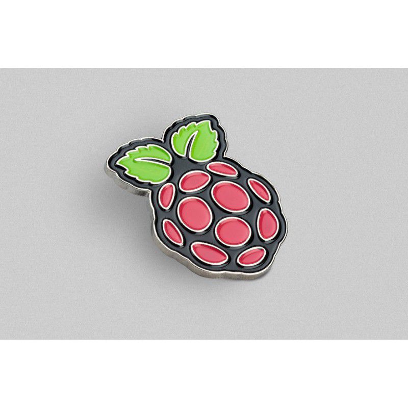 Raspberry Pi Logo Pin Badge