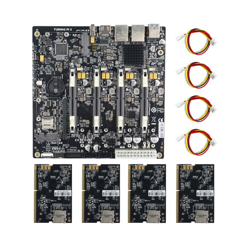 Turing Pi 2 Cluster Board for RPi CM4