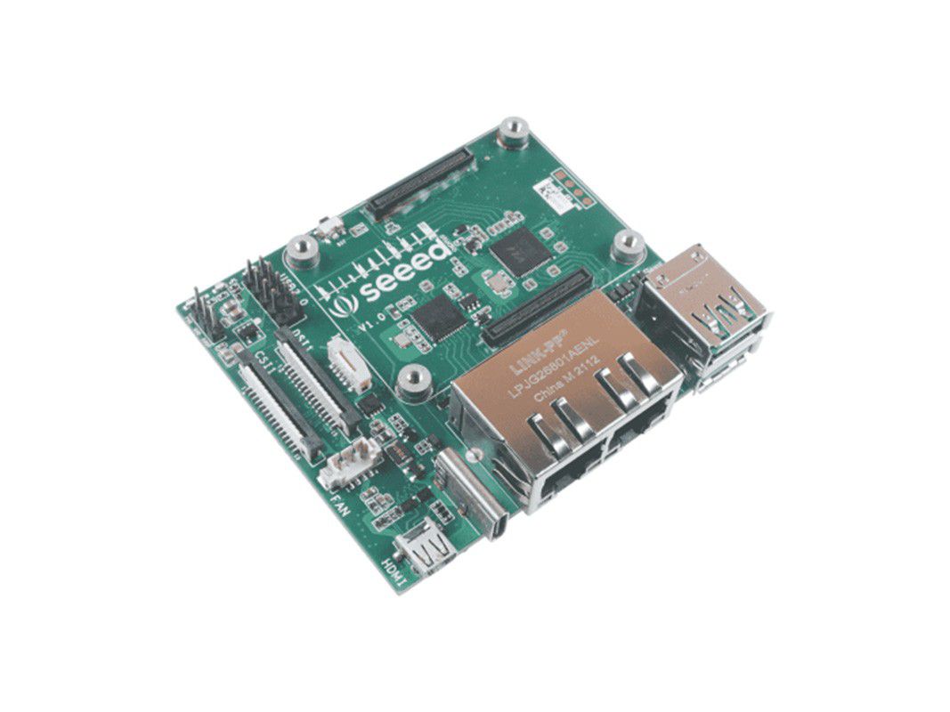 Raspberry Pi Compute Module 4 Dual Gigabit Ethernet Carrier Board and Kits