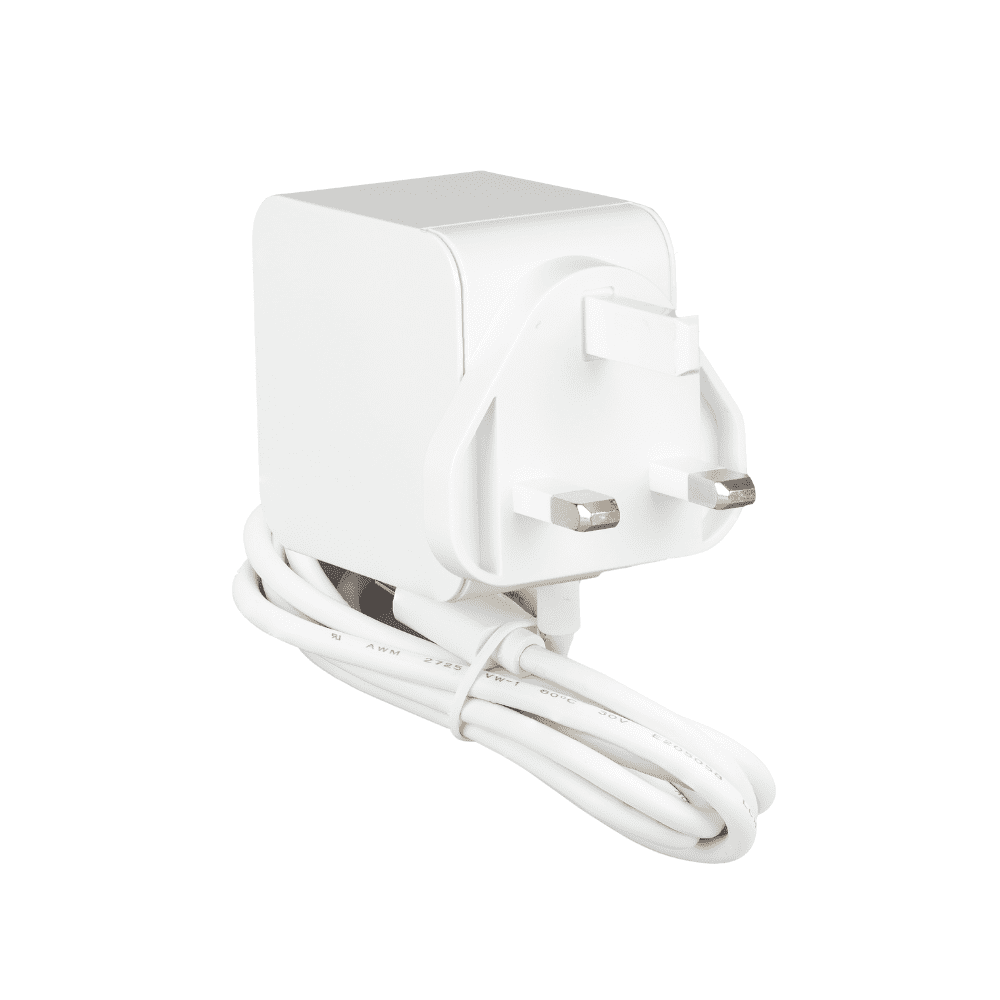 Raspberry Pi USB-C PD (Power Delivery) 45W PSU - UK, White