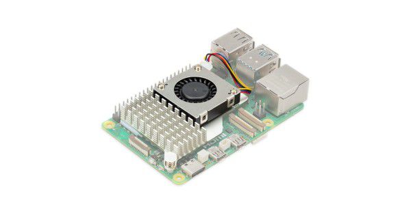Official Raspberry Pi 5 Heatsink และ Active Cooler