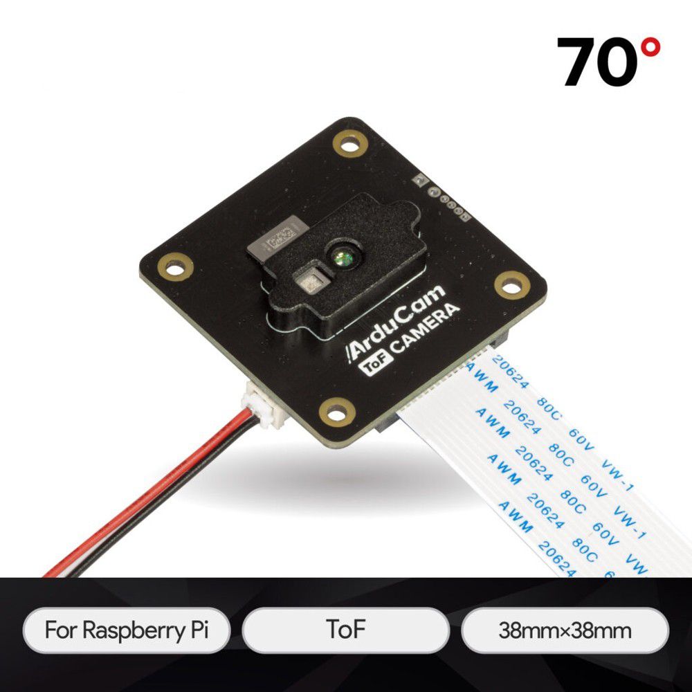 ArduCam Time of Flight (ToF) Camera Module for RPi ArduCam Time of Flight (ToF) Camera Module for RPi
