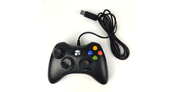 Usb Wired Joystick With Vibrator For Retro Gaming