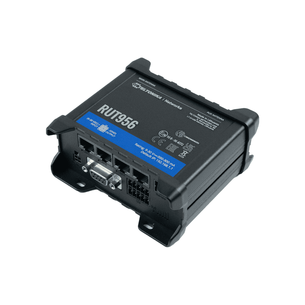 RUT956 LTE Cat 4 Industrial Grade Router