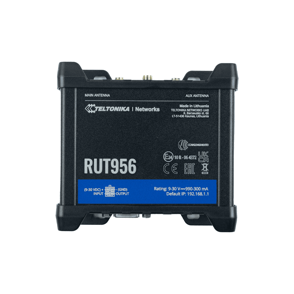 RUT956 LTE Cat 4 Industrial Grade Router