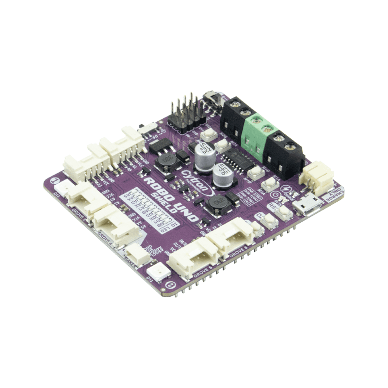 Robo Uno Shield for Arduino - The All-In-One Robotics Shield