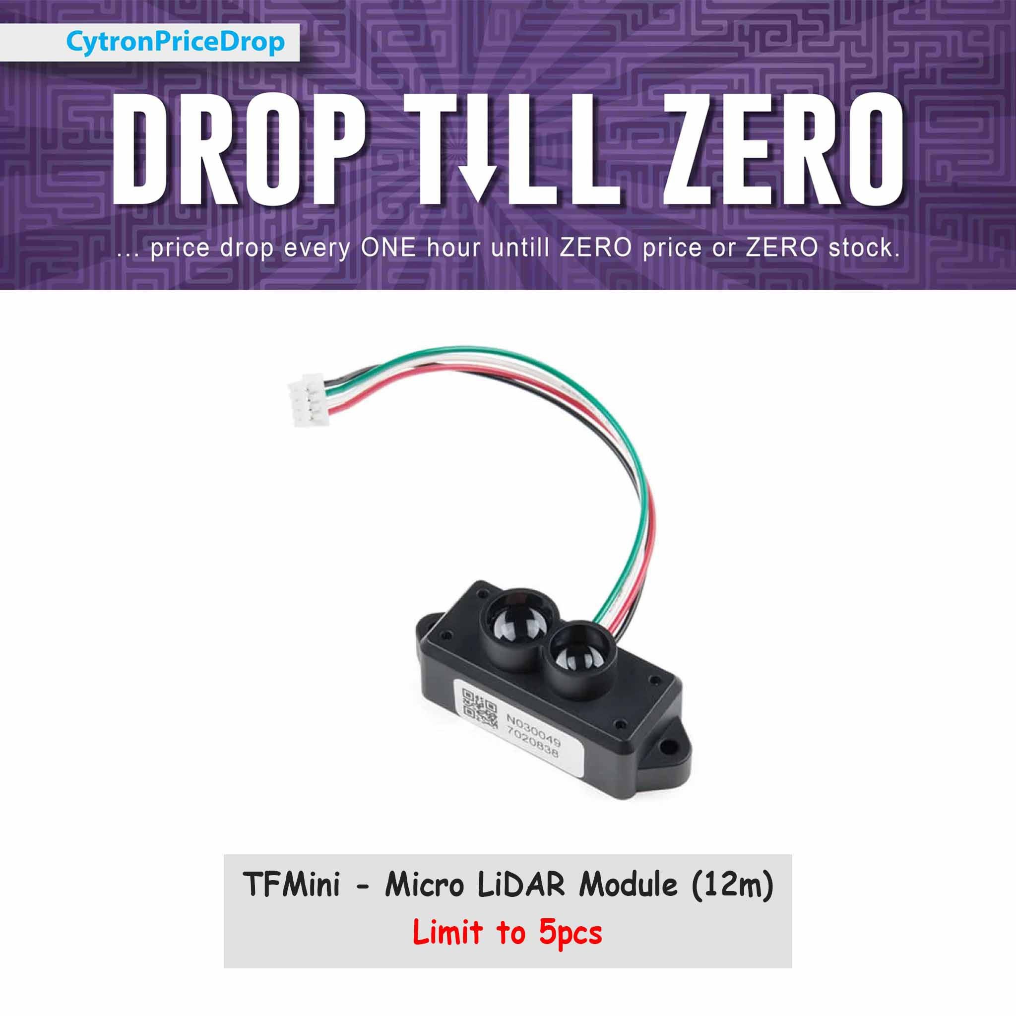 TFMini - Micro LiDAR Module (12m)