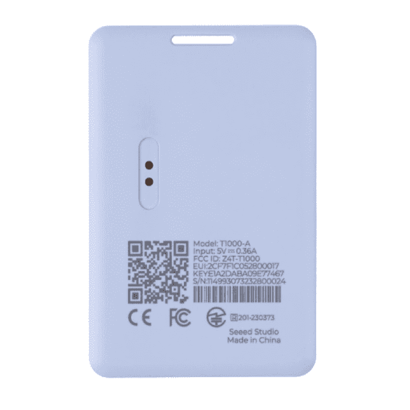 SenseCAP T1000 - LoRaWAN Tracker for Indoor/Outdoor Positioning