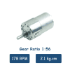 12V 37MM DC Geared Motor with Encoder SPG30E-GR506