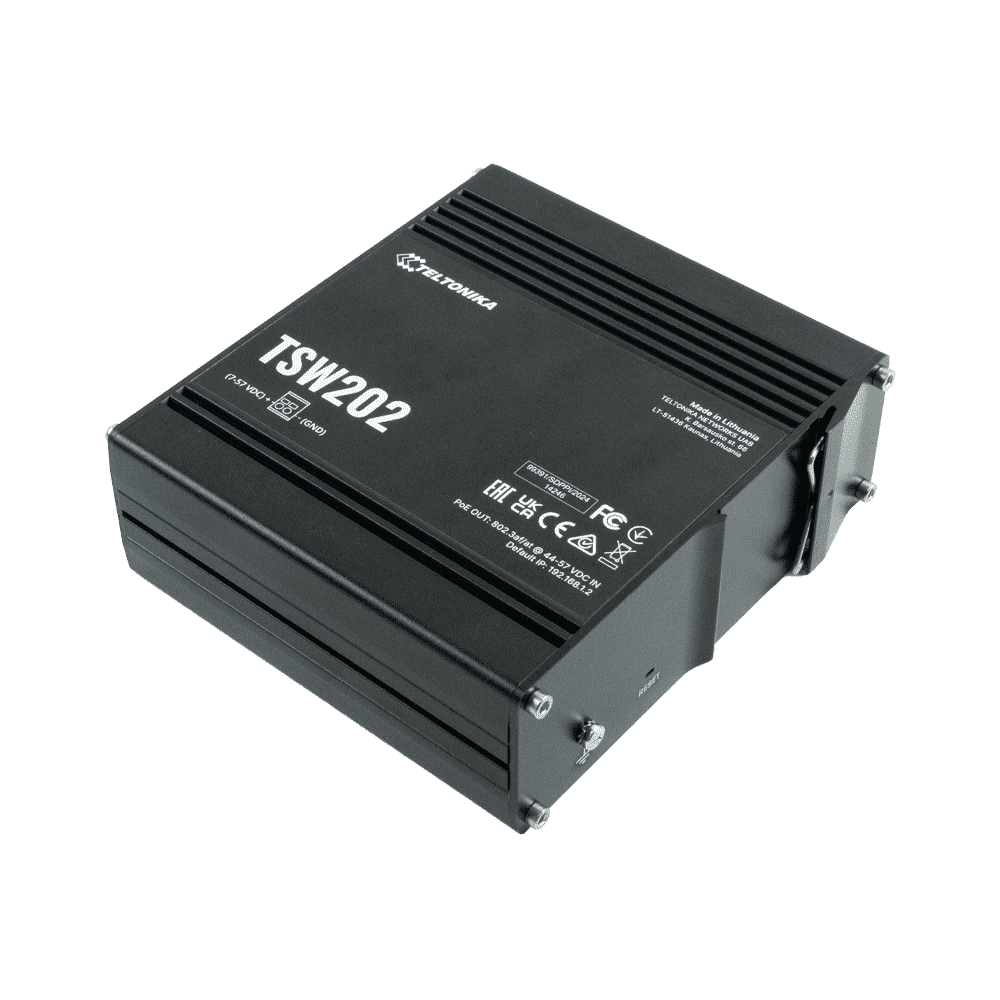 TSW202 Industrial Managed PoE+ Switch