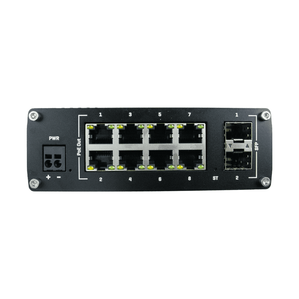 TSW202 Industrial Managed PoE+ Switch