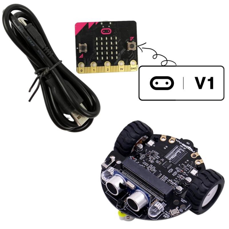 Tiny:bit smart robot car for micro:bit Kits